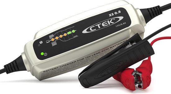Slimme Druppellader 12V Batterijlader met Onderhoudsfunctie en M6 ...