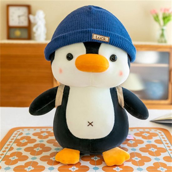 Zacht Pinguïn Pluche Knuffeldier 35 cm Roze voor Jongens en Meisjes | bol