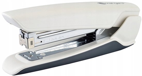 Beige Plastic Stapler voor 30 Vel - Bureau Accessoire | bol