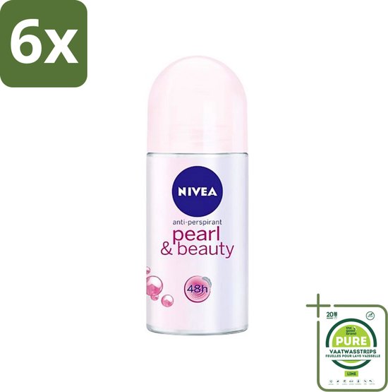 Nivea - Deodorant - Roller - Pearl & Beauty - Anti-Transpirant - 50 ml ...