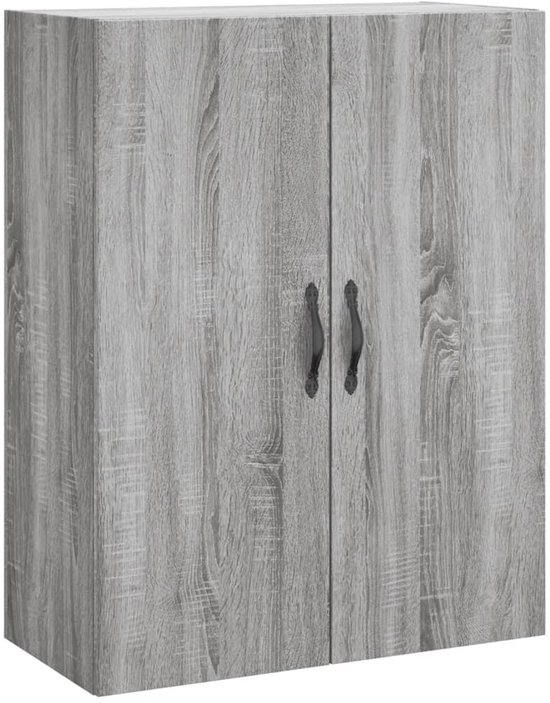 Wandkast | Hangkast | Muurkast | Opbergkast 69,5x34x90 cm bewerkt hout ...