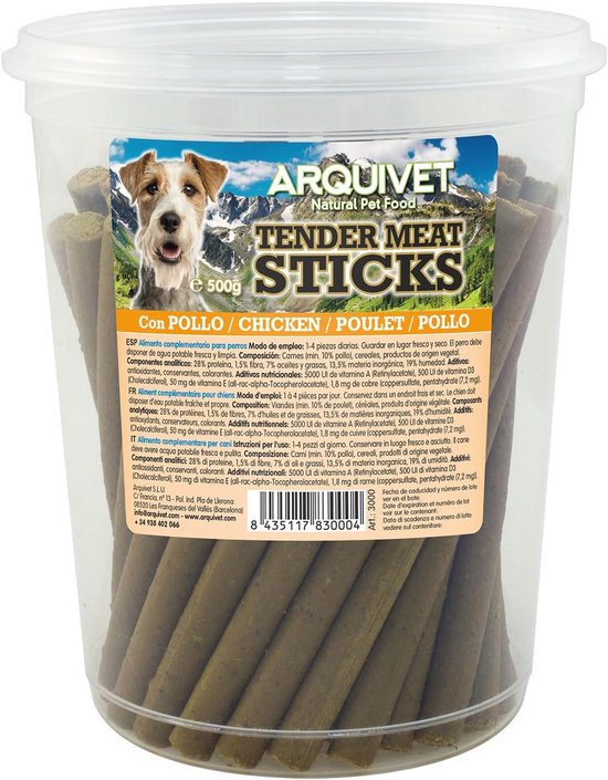 Natuurlijke Kip Snacks voor Honden - 500 g | bol
