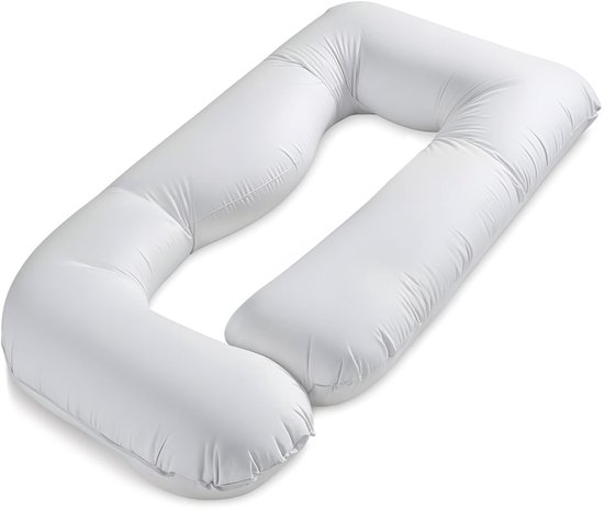 Unyqoos® Ergonomisch J-vormig kussen voor zijslapers en aanstaande ...