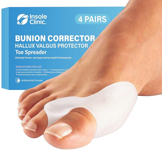 Hallux Valgus Corrector Pads - 8 stuks | bol