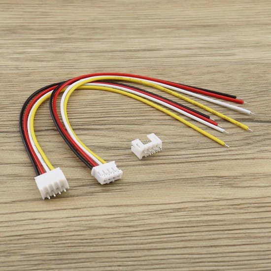 Allecta - 20 Sets 4 Pin Connector Plug met Kabeldraad - Vrouwelijke en ...