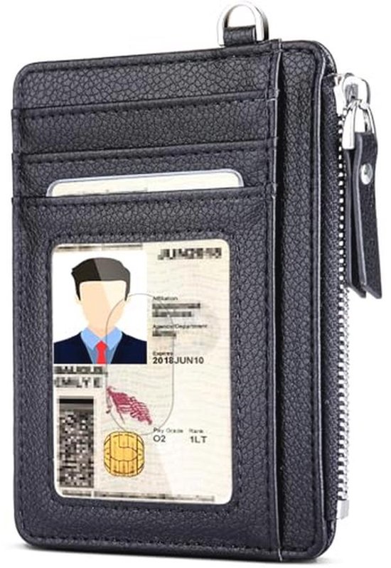 Dunne en Lichtgewicht Kaarthouder Portemonnee met RFID-blokkering voor ...