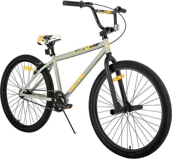 Hiland 24/26 Inch BMX Fiets - Freestyle voor Tieners & Volwassenen ...