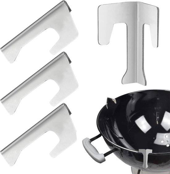 RVS Standoffs - 4 Stuks - Brandplaten - Standoffs voor Grillring ...