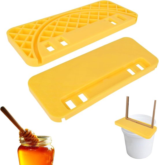 Honey Discovery Tank Holder - 2pcs Plastic Rat Scraper - Beekeeper's ...
