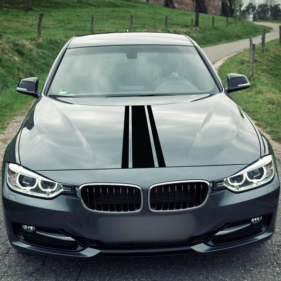 Zelfklevende Strepen voor Auto Motorkap en Zijruit - Racing Vinyl ...