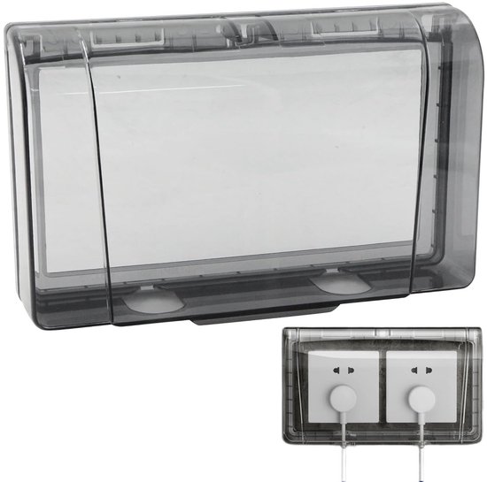 Waterdichte Wandschakelaar en Stopcontact Hoes - IP65 Bescherming voor ...