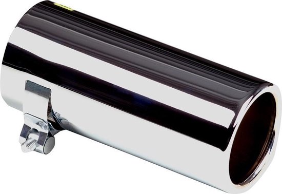 AutoStyle Uitlaatsierstuk RVS - rond 76mm - lengte 170mm - 50-60mm ...