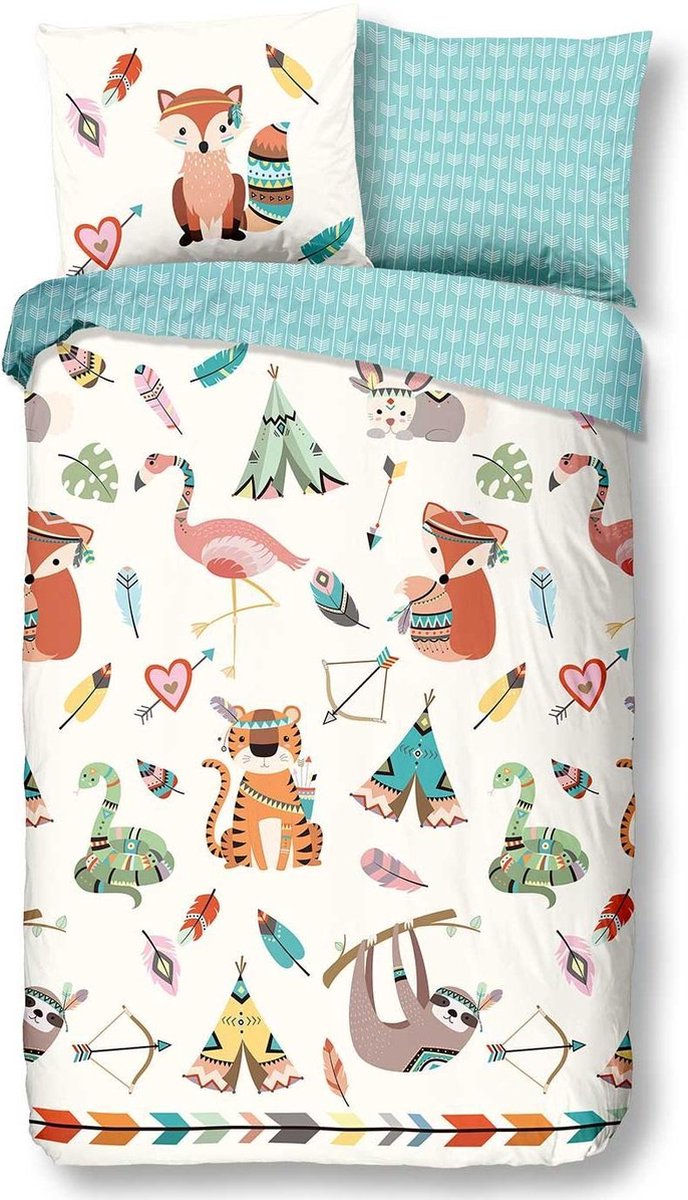 Good Morning Boho dekbedovertrek 140x200/220 cm | bol.com