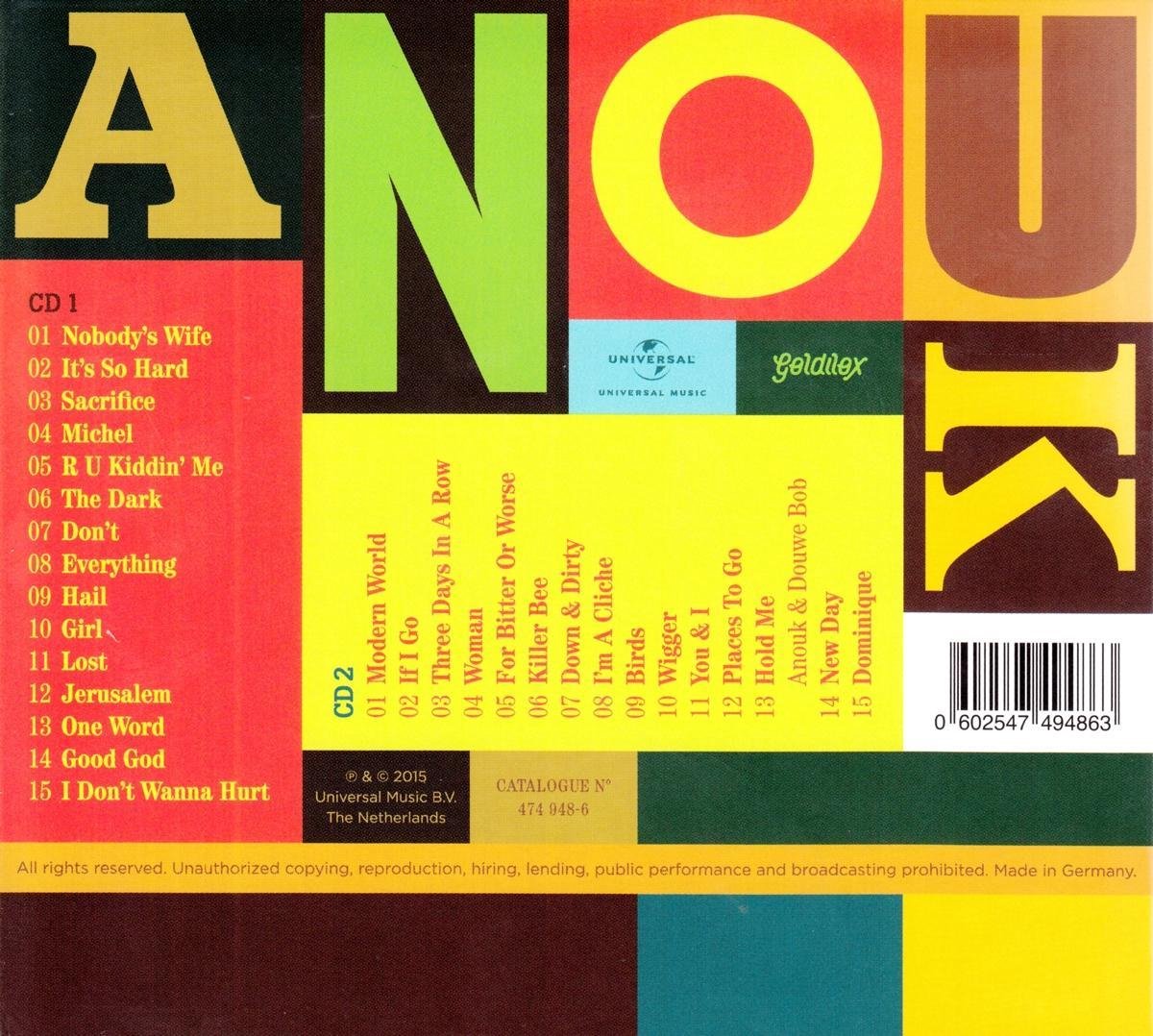 Greatest Hits, Anouk | CD (album) | Muziek | bol