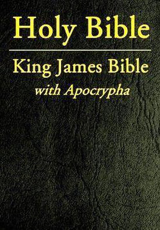 King James Bible (Apocrypha) Best for kobo (ebook), The Bible ...
