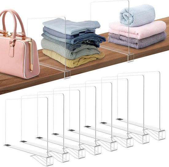 Unyqoos® Transparante Acryl Kast- en Plankorganizers voor Optimale ...
