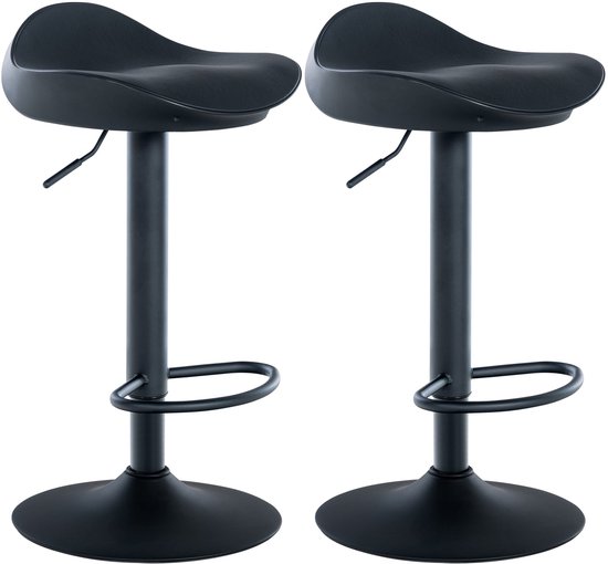 Moderne Barkrukken Set - Kunstleren Krukken - Ergonomisch Design ...