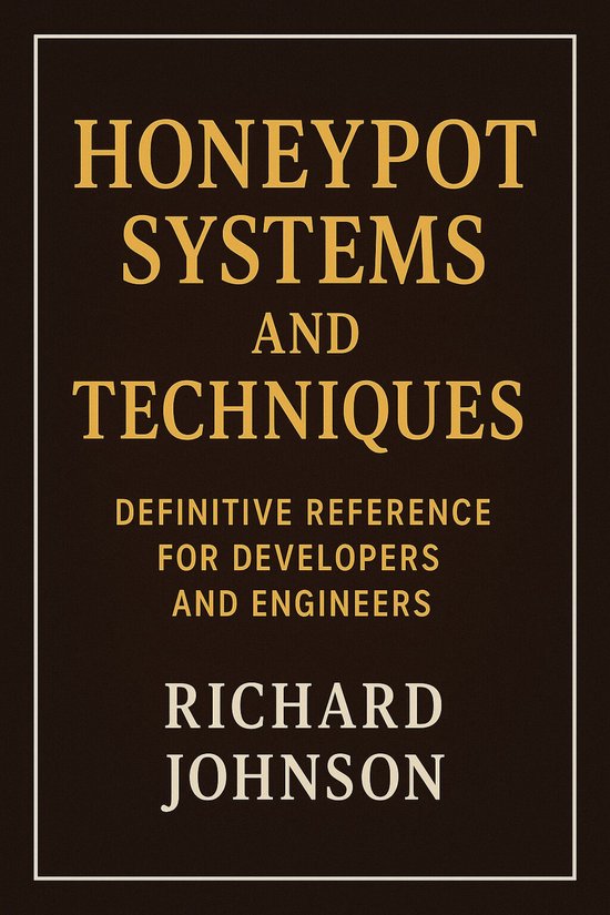 Honeypot Systems and Techniques (ebook), Richard Johnson ...