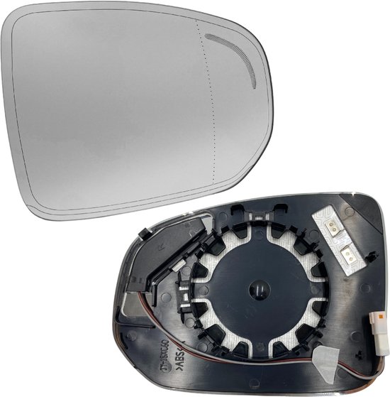 BILMAX Rechter Buitenspiegelglas Vervanging voor Volvo XC60 2017–2022 ...