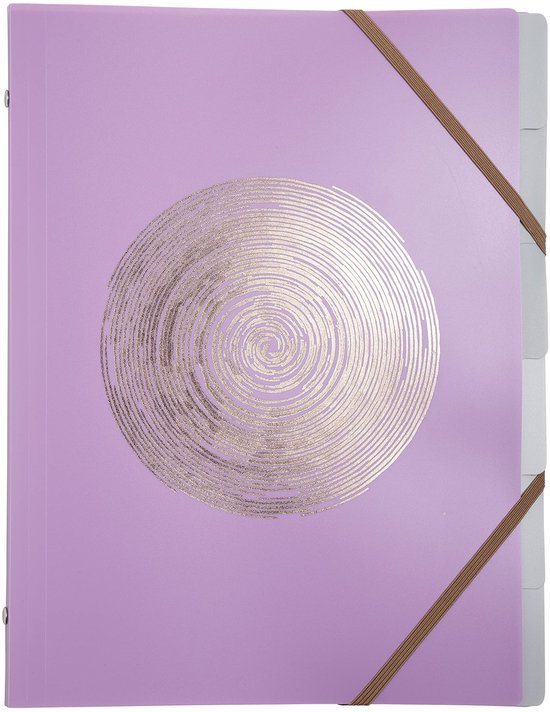 Exacompta 56890E Premium Ellipse map van gerecycled plastic met 6 ...