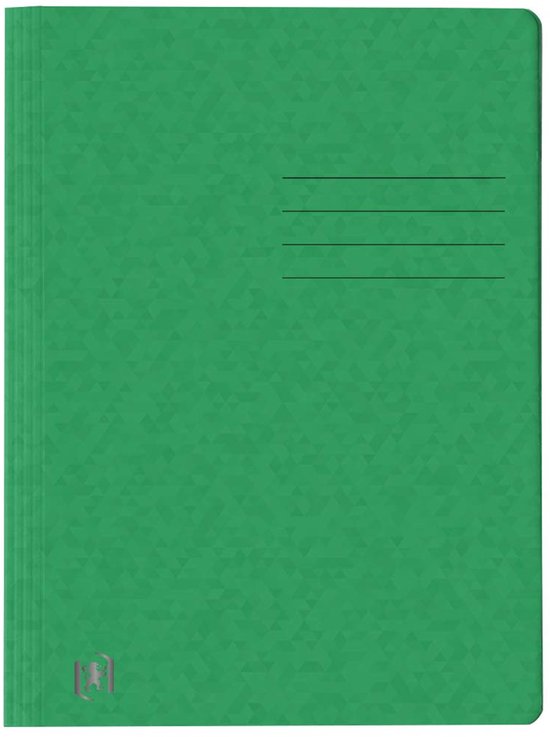 Oxford map A4, van karton, groen, 25 stuks, 400116200, DIN A4 | bol