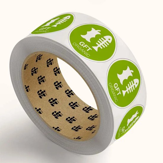 GFT afval stickers op rol - 5 cm - 477 stickers per rol | bol
