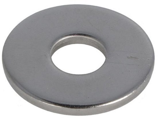 Hoenderdaal carrosseriering rvs m10 (10.5x30x2.5) din 9021a2 - doos à 100 stuks | bol