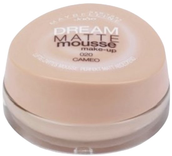 Maybelline Dream Matte Mousse 18 ml Pot Crème 20 Cameo | bol