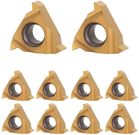 JGS Premium - Carbide Blade Insert Cnc Draaibank Cutter - Set van 10 ...
