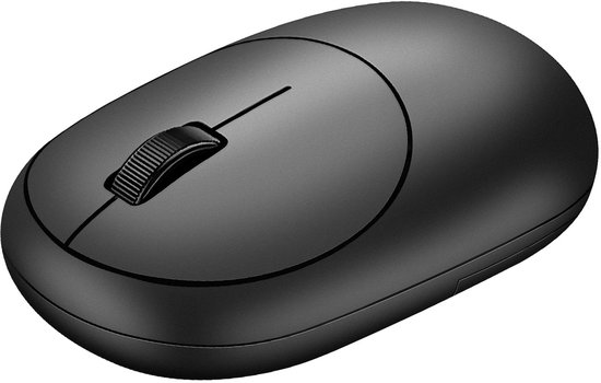 WiWu, Bluetooth Draadloze Muis 1200DPI Compact Gebogen Ontwerp Mat ...