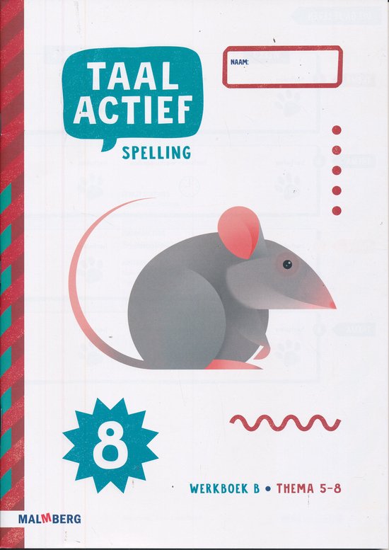 Taal Actief versie 5 Werkboek B Spelling (thema 5-8) groep 8 | 6152933790788 | Boeken | bol