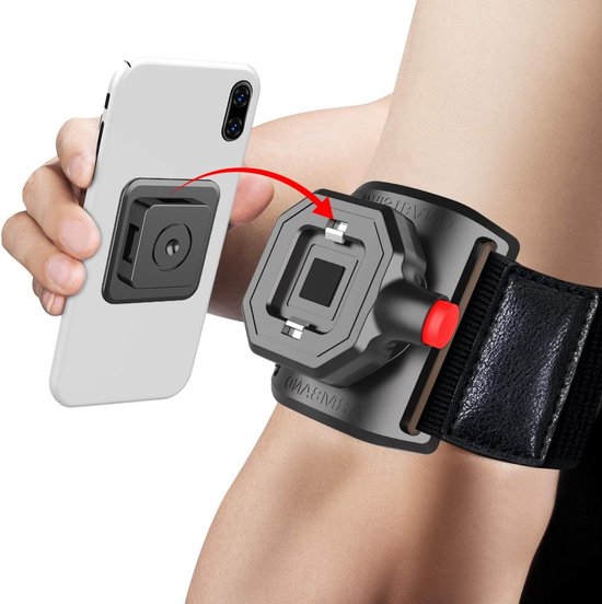 Allecto Plus - Buitensport armband telefoonhouder voor hardlopen hiking ...