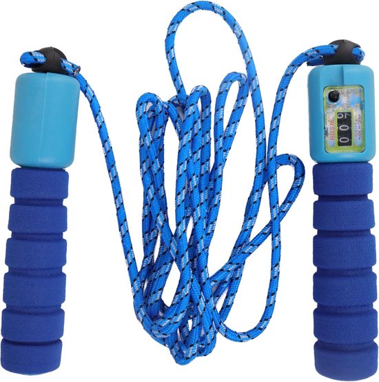 Jump Rope with Counter - Recreational Game - Blue - From 3 years | bol