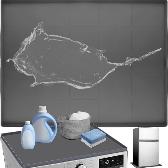 Silicone Mat Washing Machine Drip Tray | Suitable For Mini Refrigerator ...