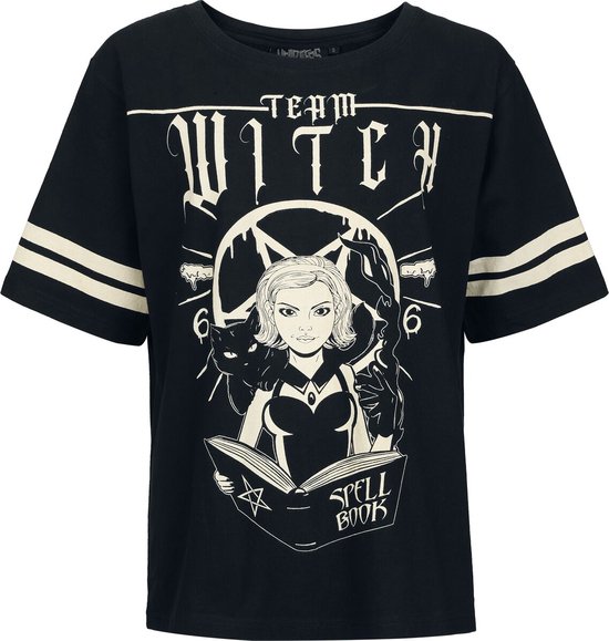 Heartless - Team Witch Top - S - Zwart | bol