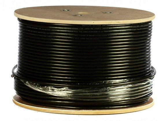 DANICOM CAT6 FTP 305 meter Buitenkabel op rol stug - PE (Fca) | bol