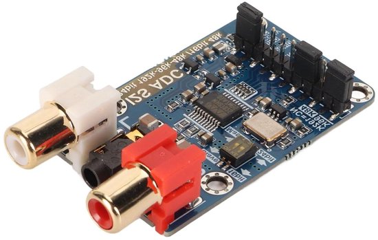 Allecto Plus - Audio I2S ADC Capture Card Module met Master-Slave Mode ...