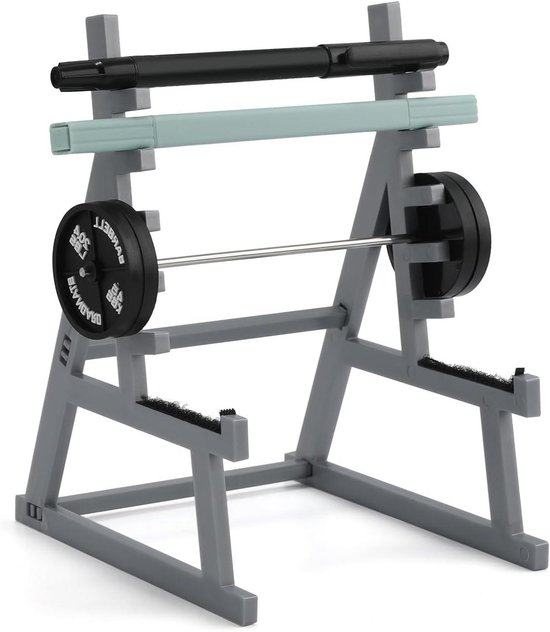 Squat Rack Pen Holder - Mini Barbell Rack voor Kantoor - Gym Decor met ...