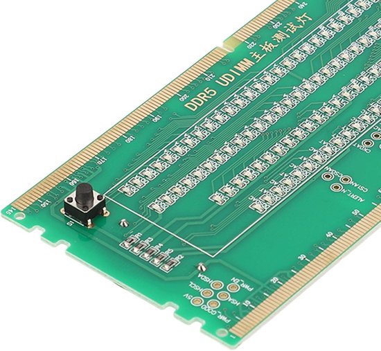 Allecto Plus - Computer RAM Geheugenslot Tester Kaart Met LED ...