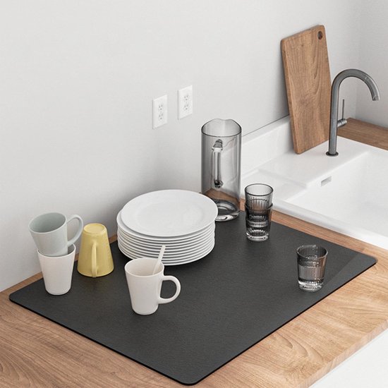 Boraboi® Afdruipmat voor Keuken en Apparaten - Absorberende Mat voor ...