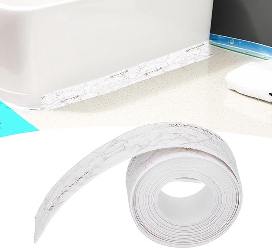 JGS Premium - Waterdichte PVC Acryl Kitstrip voor Keuken en Badkamer ...