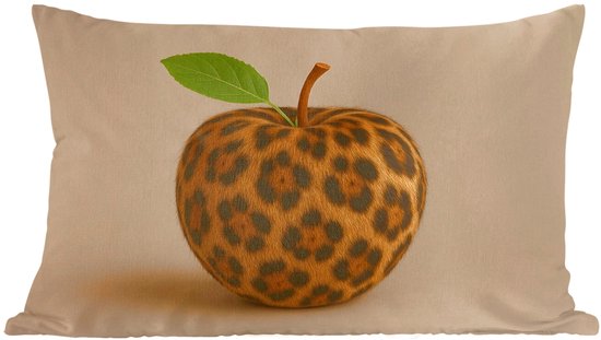 Sierkussens - Kussentjes Woonkamer - 50x30 cm - Appel - Panter ...