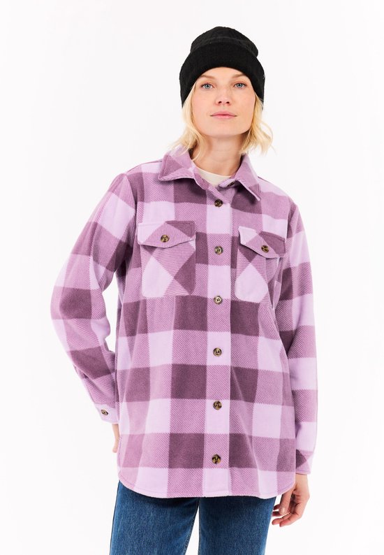 Protest Prtluv - Shacket Dames - Outdoor - Overshirt – Thistle Purple | bol