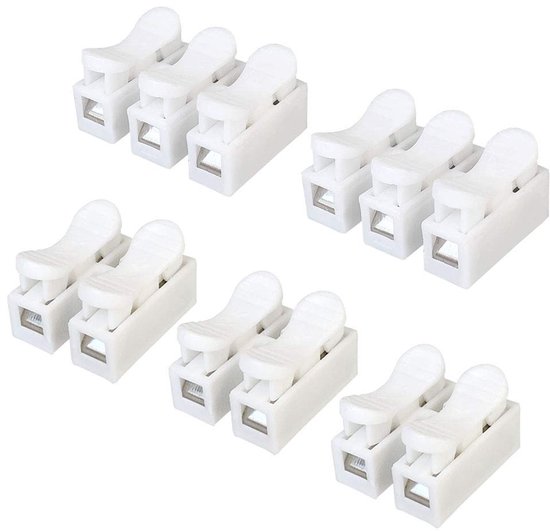 62-Piece Connector Set - Spring Cable - Terminal Block - Electric Cable ...