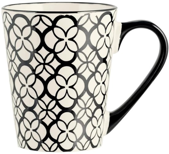 Elegante mokken set - 6 stuks - voedselveilig - modern design | bol