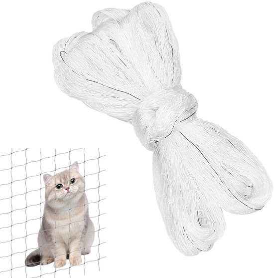 Kattennet - 3 X 2m - Kan Op Maat Worden Gesneden - Kattengaas ...