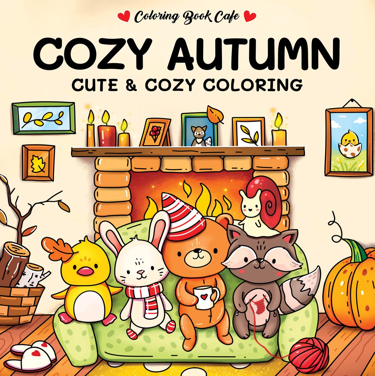 Cozy autumn - Coloring Book Cafe | 9789036651615 | Boeken | bol
