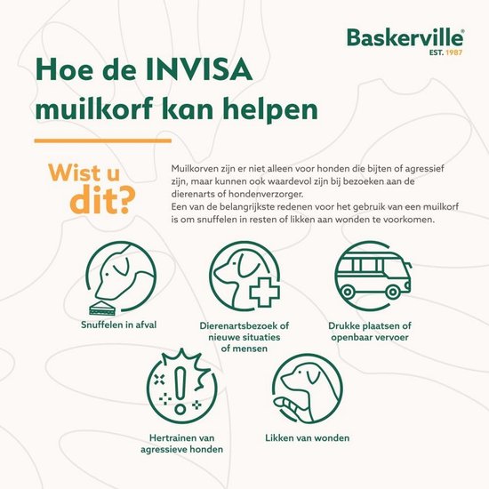 Verstelbare Ademende Muilkorf voor Middelgrote tot Grote Honden ...