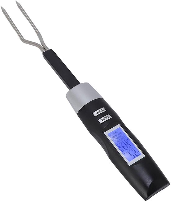Digitale vleesthermometervork - Waterbestendige BBQ thermometer ...