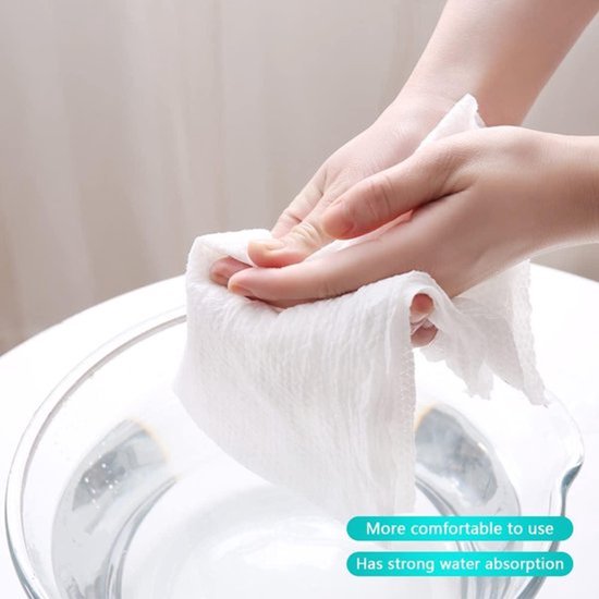 Draagbare Gecomprimeerde Handdoeken voor Reiniging en Camping 30 * 60cm ...